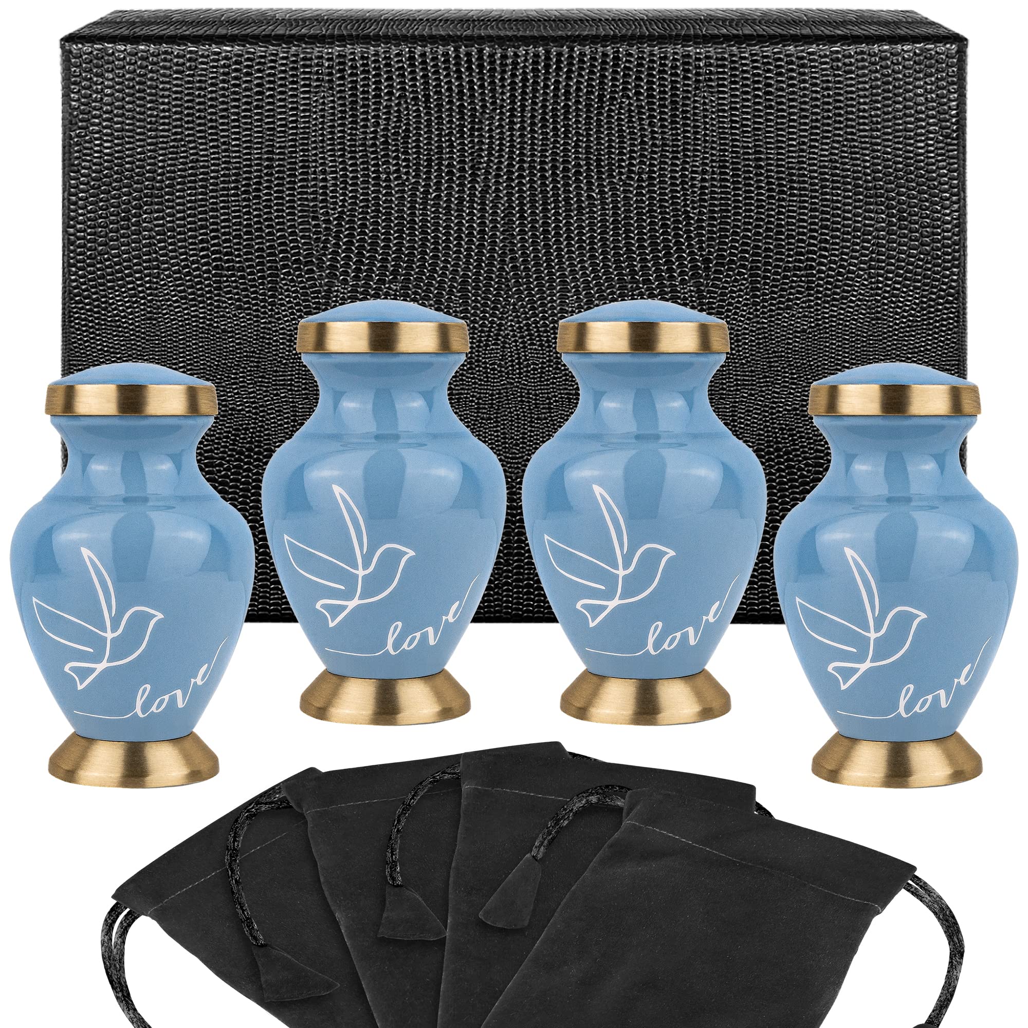 Snapklik.com : Trupoint Memorials Small Urns For Human Ashes Keepsake