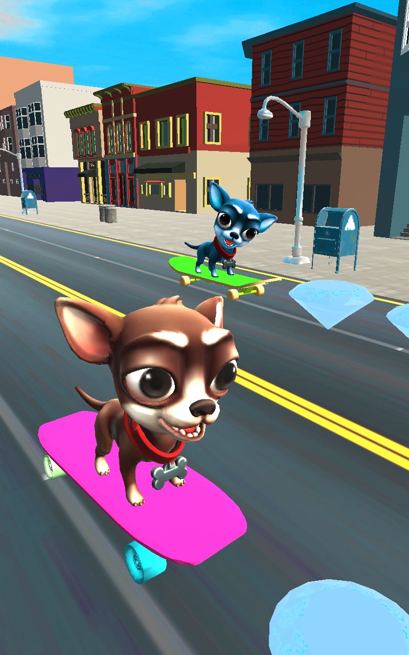 Super Dog Race Rush - Skateboarding Dog game - App on Amazon Appstore