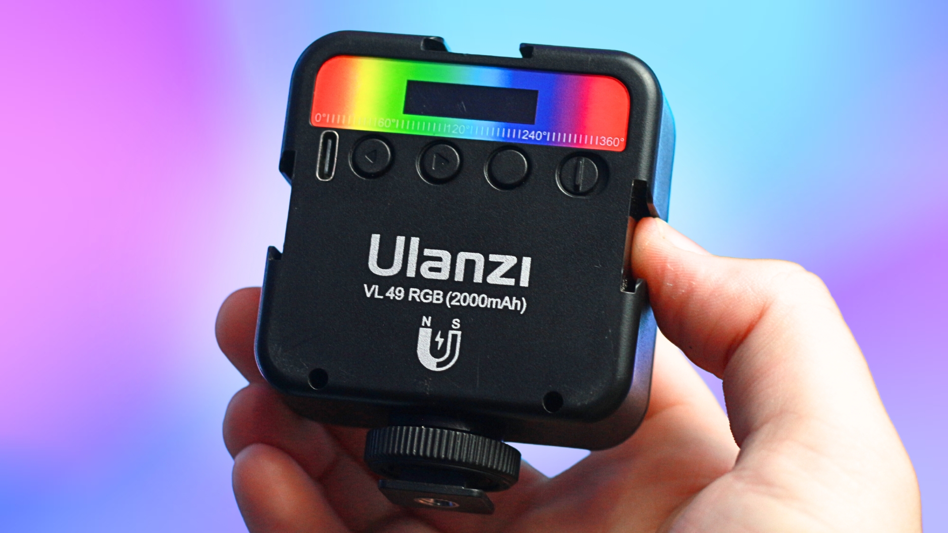 Watch The Ulanzi VL49 RGB Light is Awesome! In Hand Review on Amazon Live