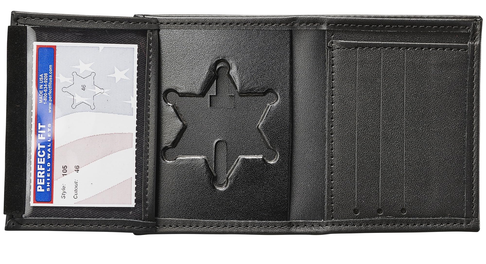 Amazon.com: Perfect Fit NY County Sheriff Badge Holder Hidden Badge ...