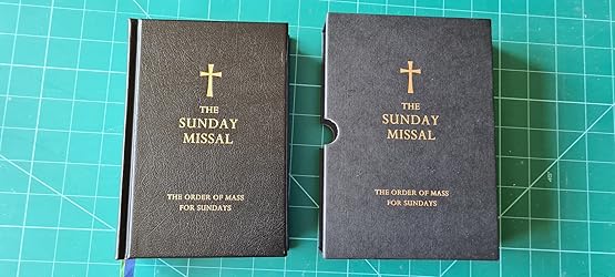 The Sunday Missal (Deluxe Black Leather Gift edition): The New ...