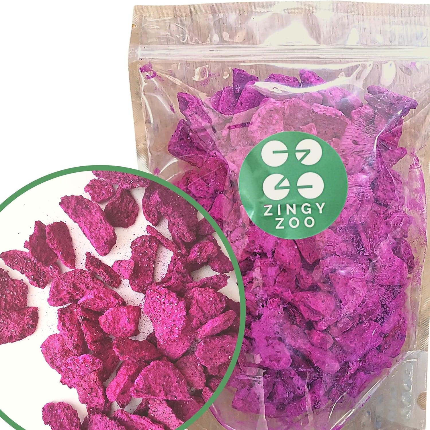 Freeze Dried Red Dragon Fruit | XL 300g Natural Raw Unsweetened Pink ...