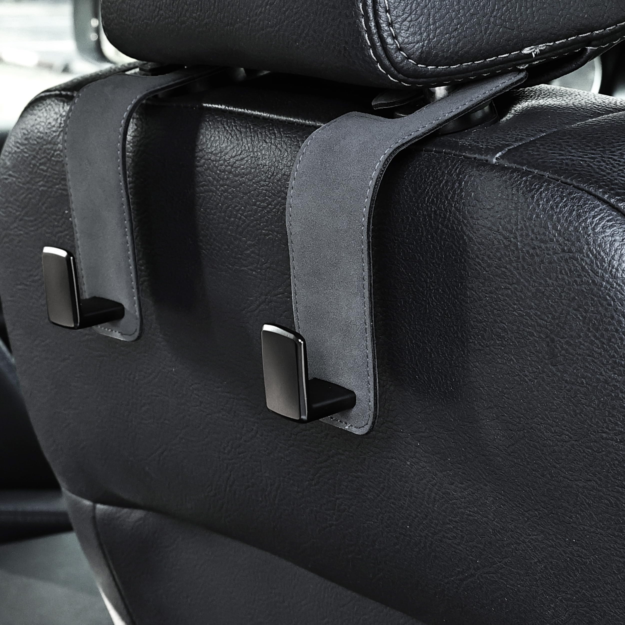 Amazon.com: Toiyason Car Seat Back Hook Metal with Suede Universal ...