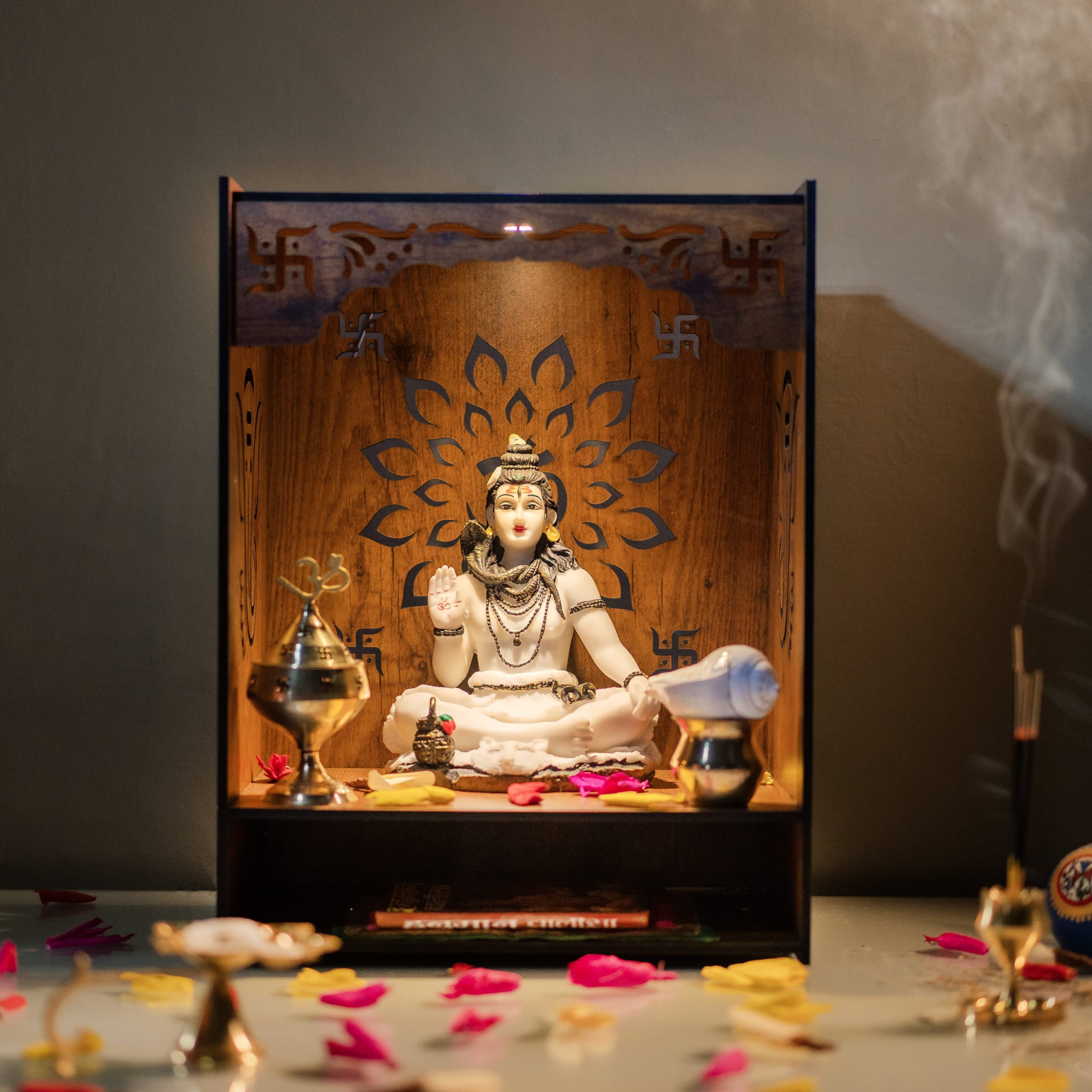 Buy Patiofy Temple for Home/Mandir/Home Temple/Pooja Mandir/Temple ...