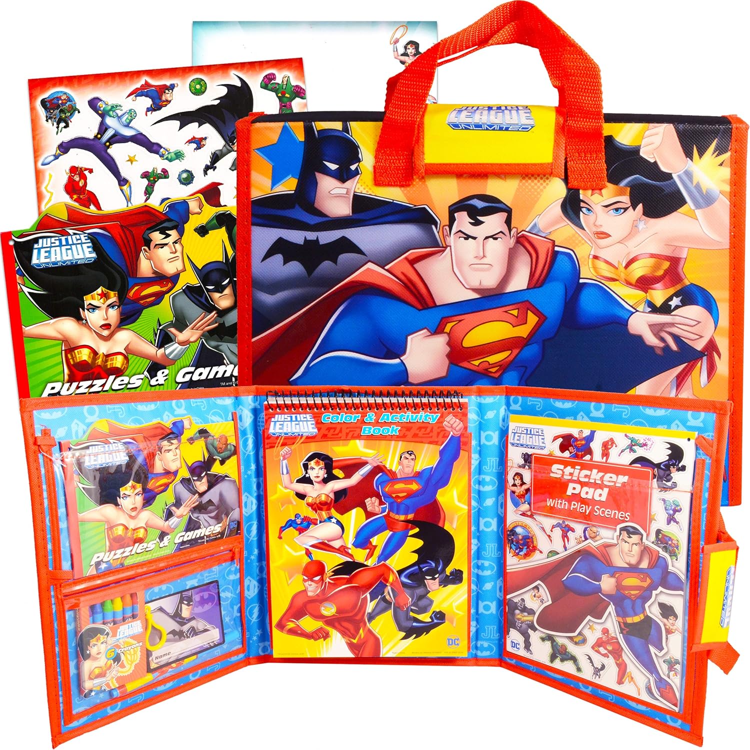 justice league unlimited coloring pages