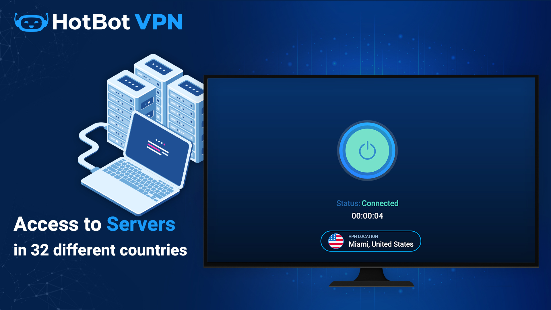 HotBot VPN: Unlimited Speeds, Instant Privacy. Premium Servers. - App ...