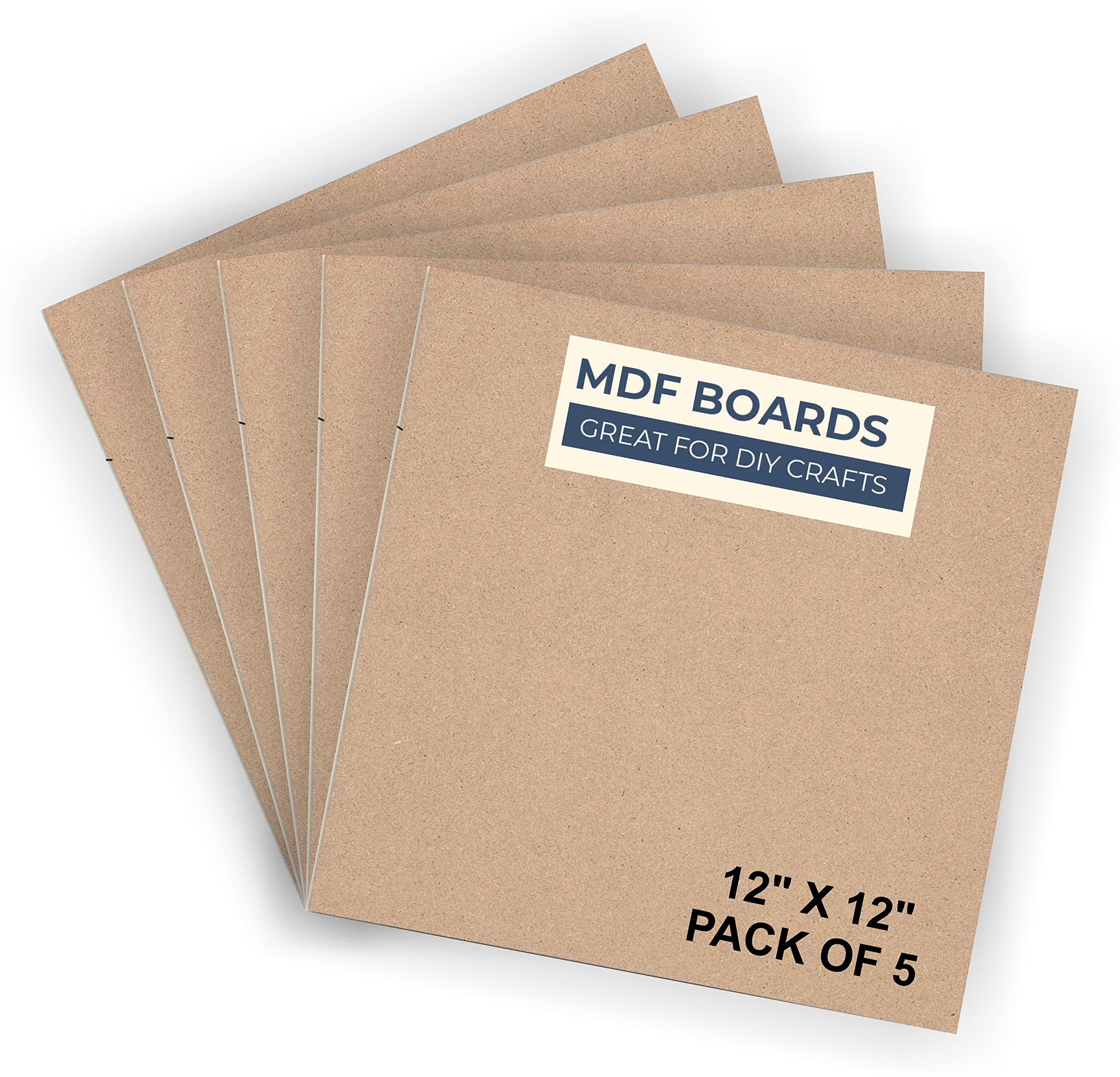 Variety MDF 3.2MM 12X12 Pack of 5 : Amazon.in: Home & Kitchen