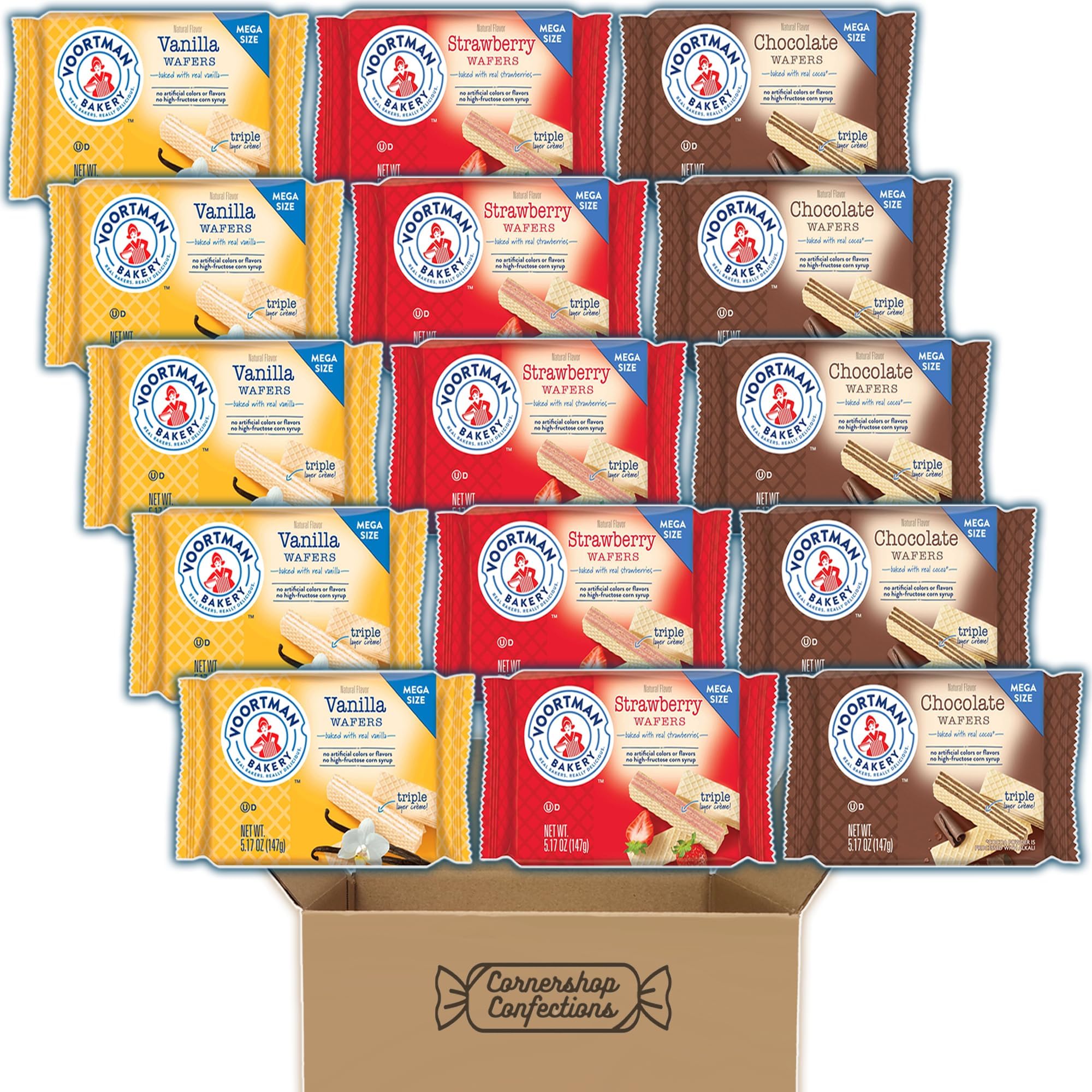 Amazon.com: Voortman Bakery Sugar-Free Peanut Butter Wafers - No Sugar ...