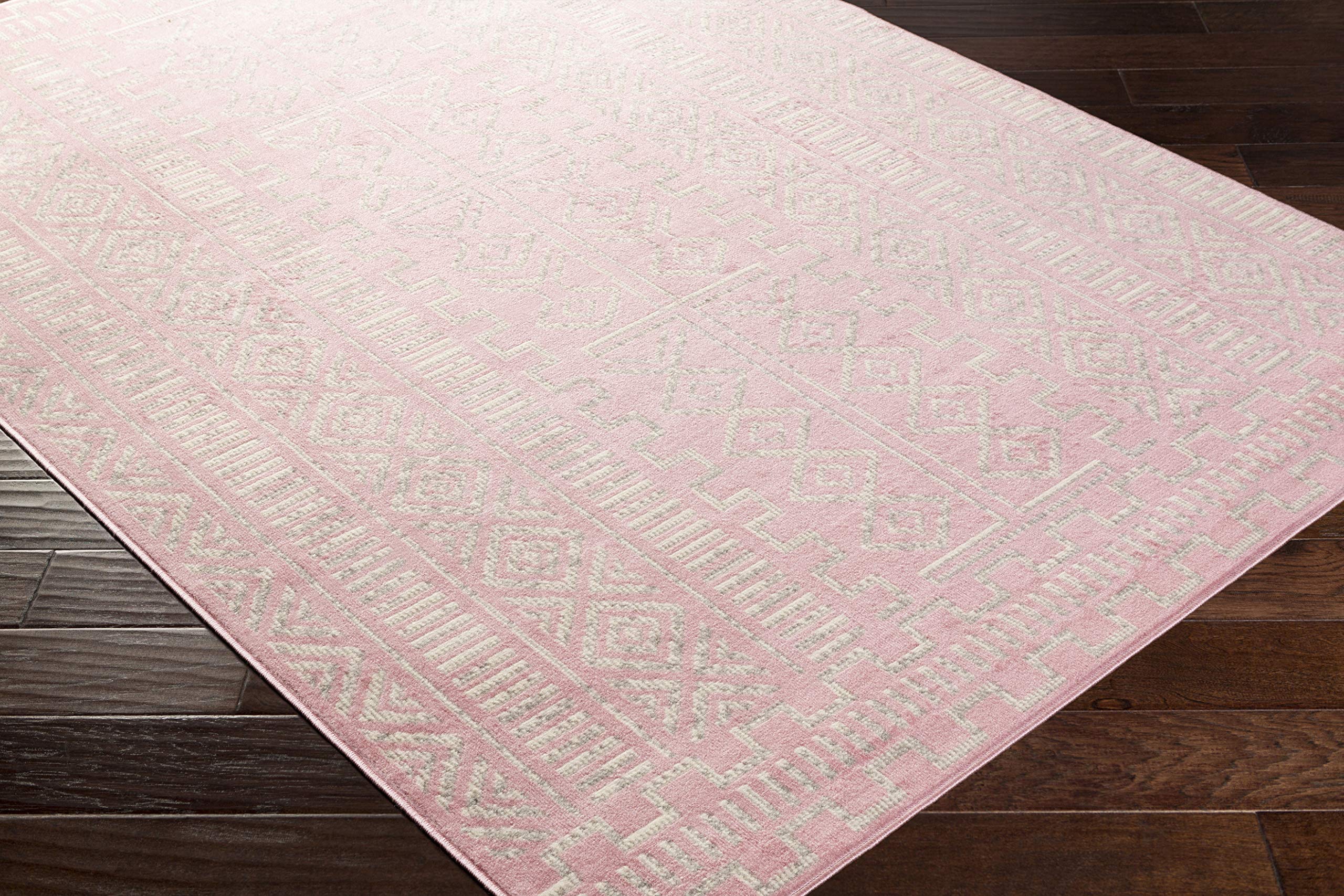 Artistic Weavers Dianne Global Tribal Area Rug,7'10" x 10'2",Pale Pink ...