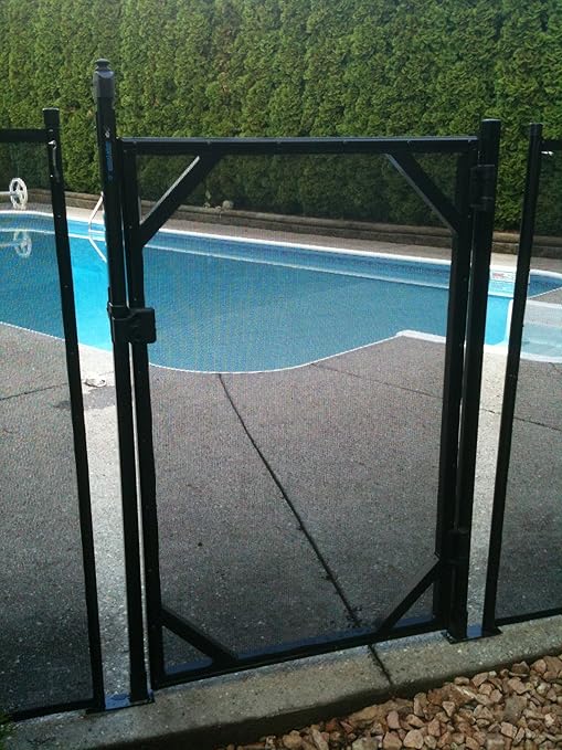 Amazon.com : WaterWarden 4’ Pool Gate, Pool Fence Gate - 30” Wide, Self ...