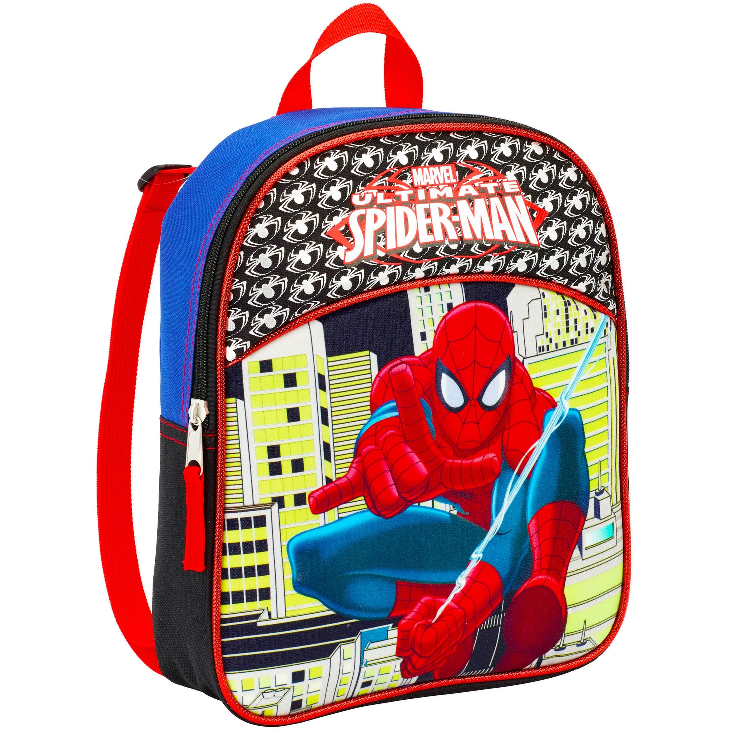 Amazon.com | Marvel Spiderman Mini Toddler Preschool Backpack (11 ...