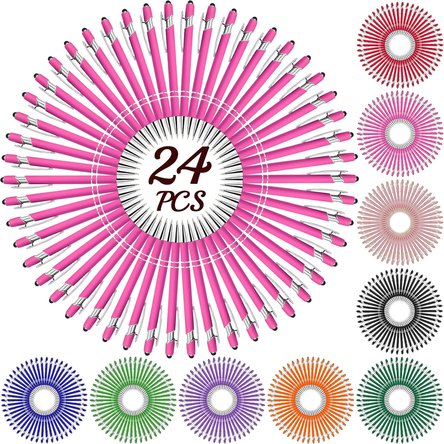 Amazon.com : Personalized Custom Pens with Name & Logo, 0.5 mm ...