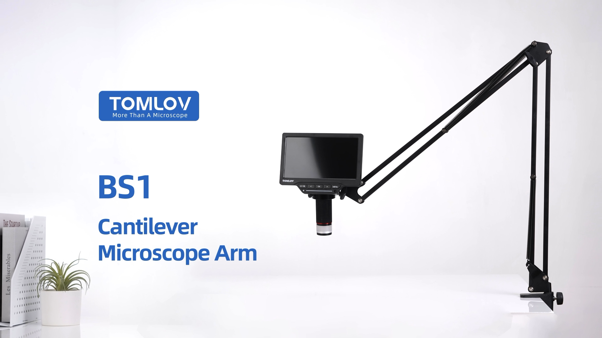 Watch Easy To Assemble Microscope Arm on Amazon Live