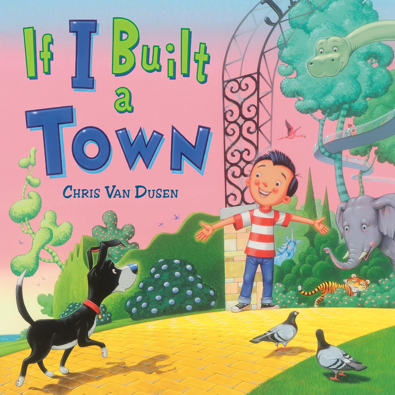 If I Built a Town (If I Built Series): Van Dusen, Chris, Van Dusen ...