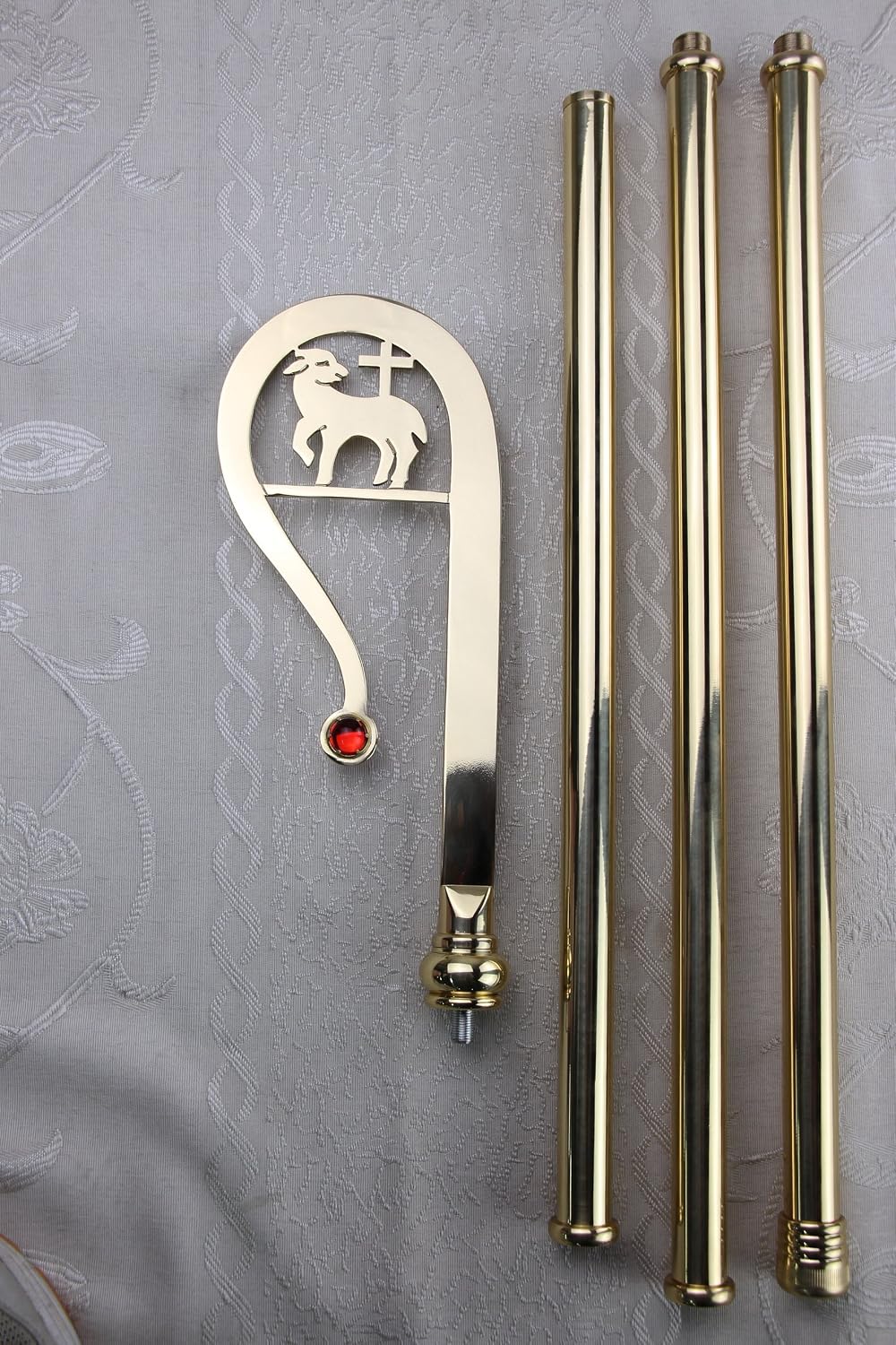 Amazon.com: Haolin Arts Crafts 73.22" H Crosier Brass G-29. Our company ...