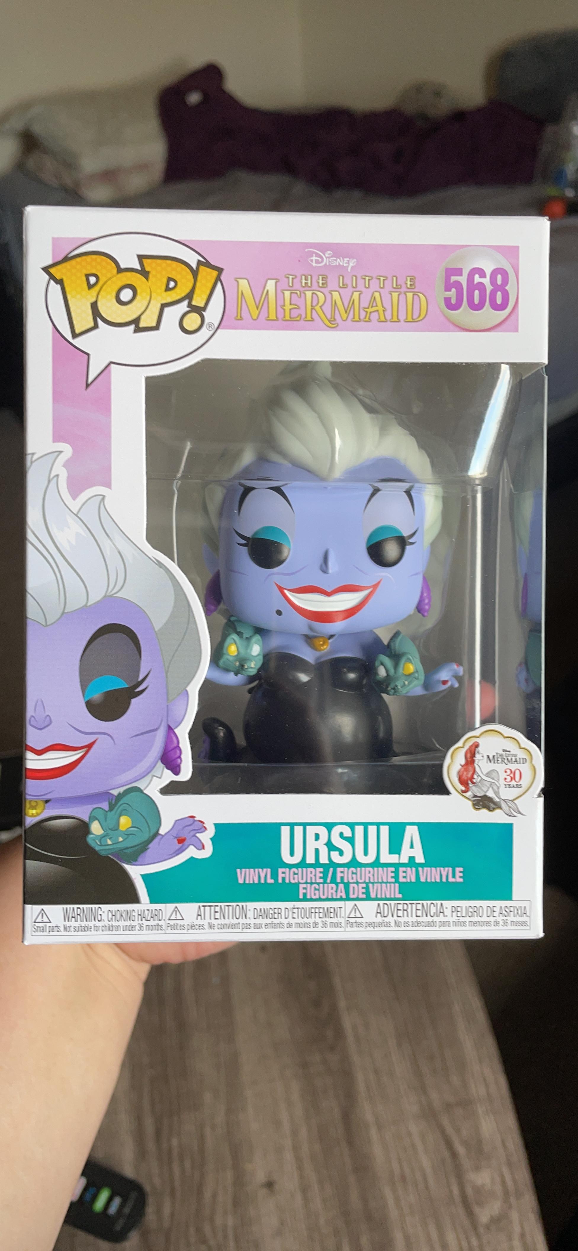 Amazon.com: Funko Pop! Disney: Little Mermaid - Ursula with Eels ...
