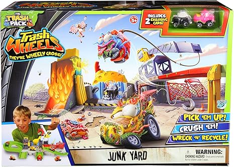 Amazon.com: Trash Pack Wheels Junk Yard : Toys & Games