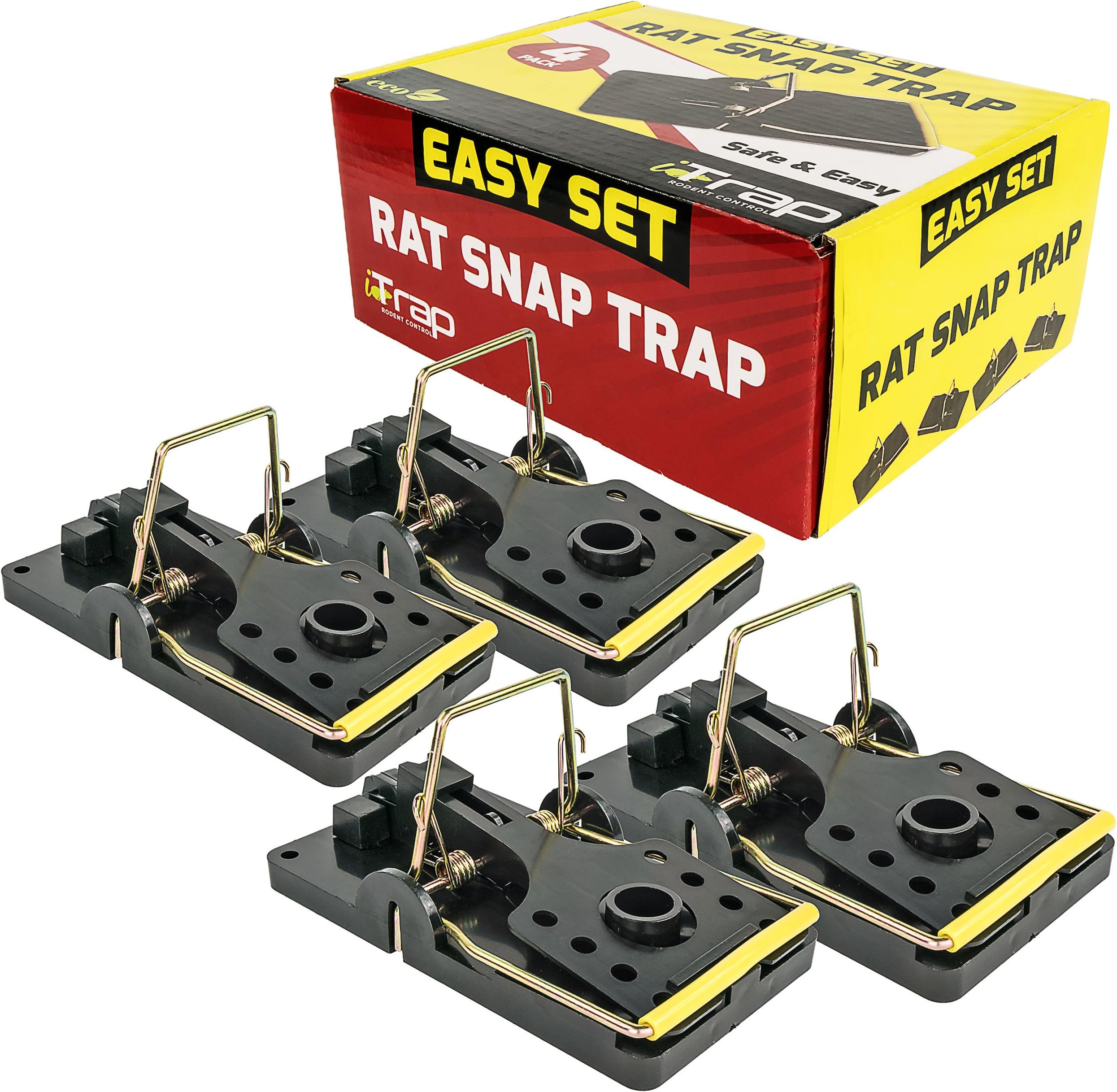 Amazon.com : 2-Pack, BESEI Humane Mouse Trap - Animal Friendly Rodent ...