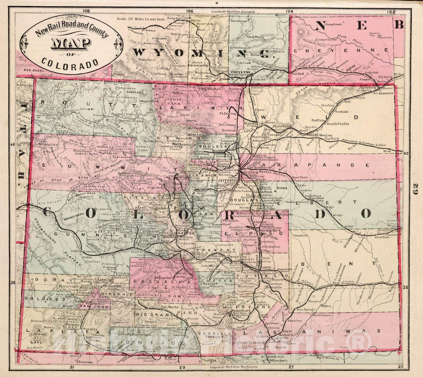 Colorado In World Map