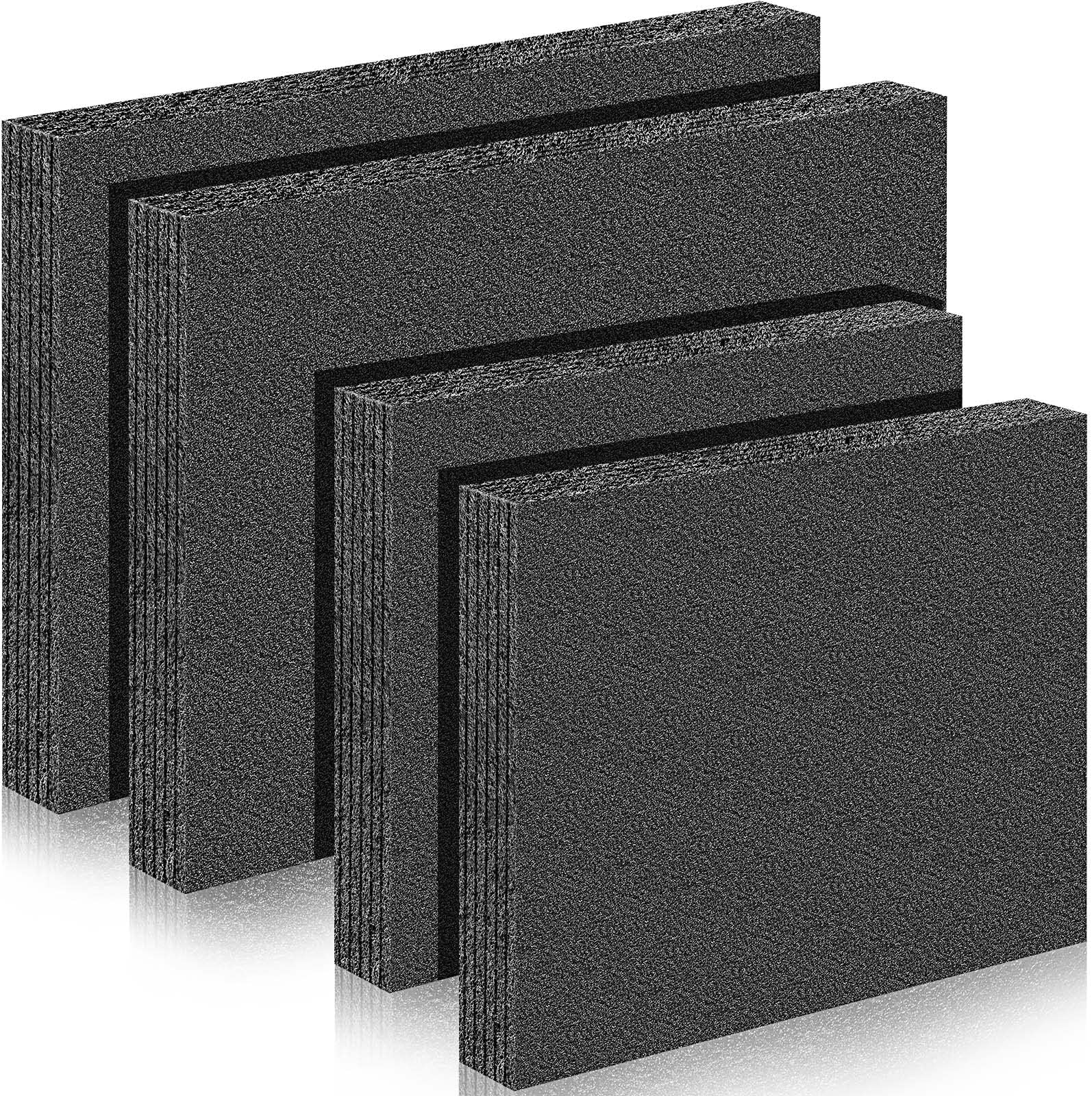 Amazon.com: 4 Pcs Customizable Polyethylene Foam Packing Foam Insert ...