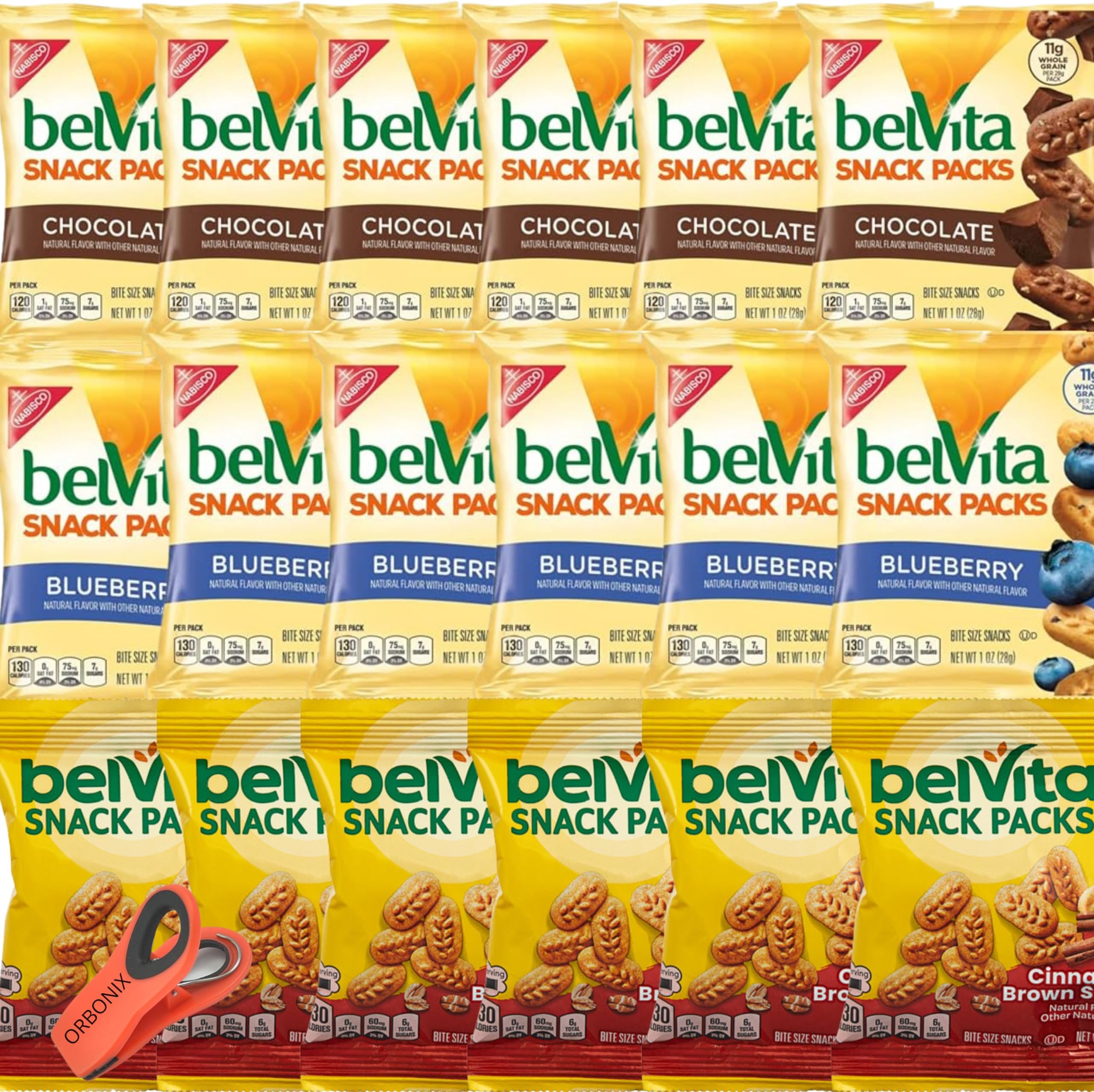 Amazon.com: Belvita Breakfast Biscuits Variety Pack - 3 Natural Flavors ...
