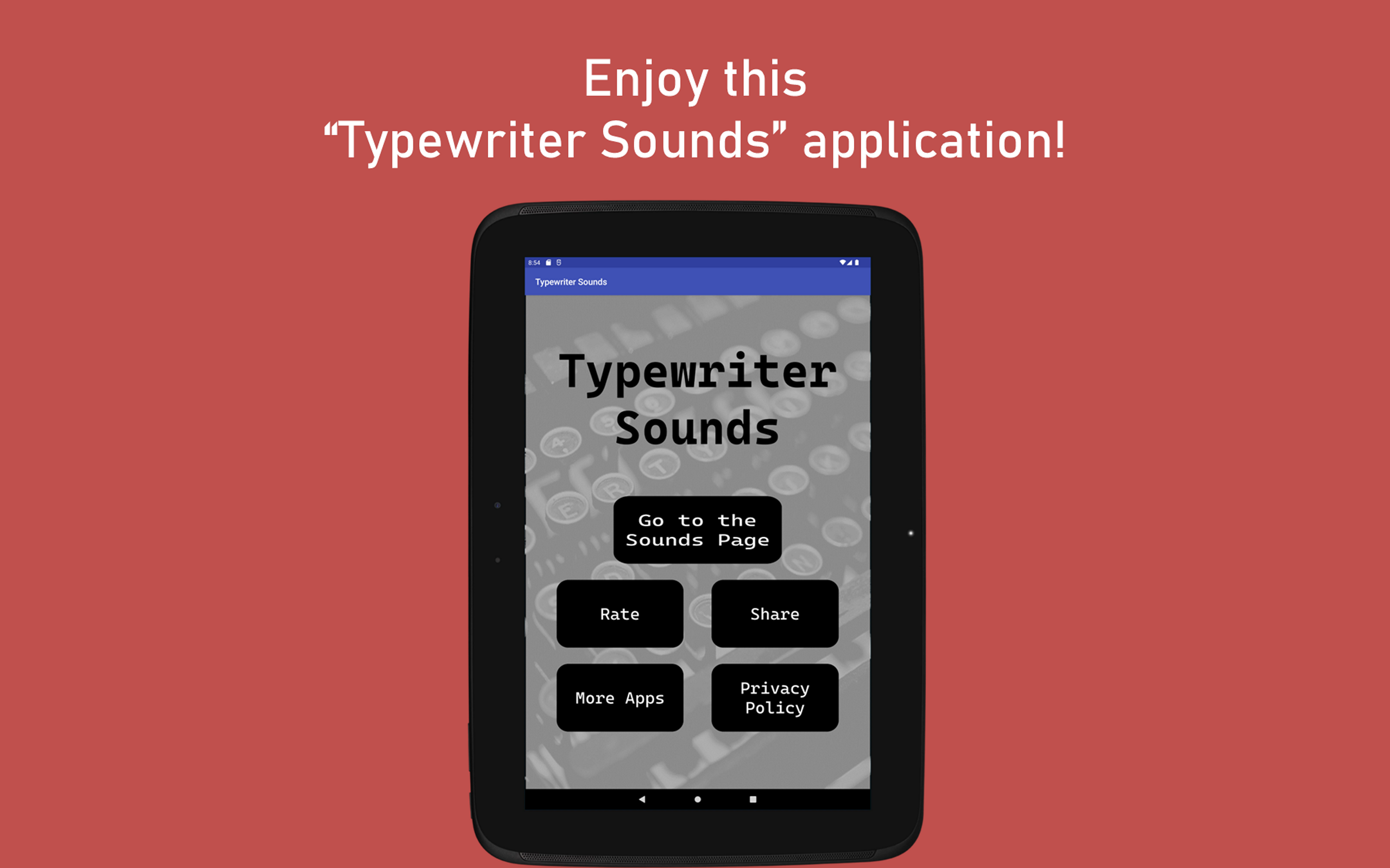 Typewriter Sounds:Amazon.com:Appstore for Android