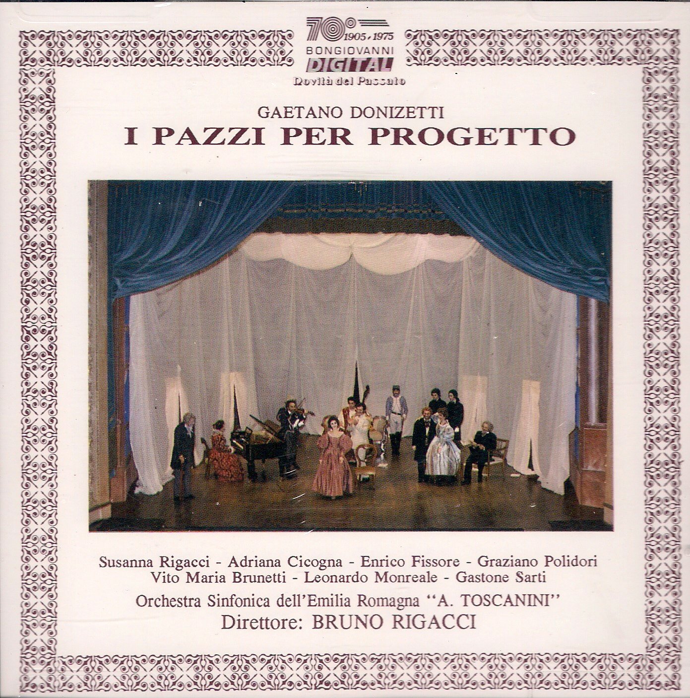 I Pazzi Per Progetto: Gaetano Donizetti, Bruno Rigacci, Orchestra ...