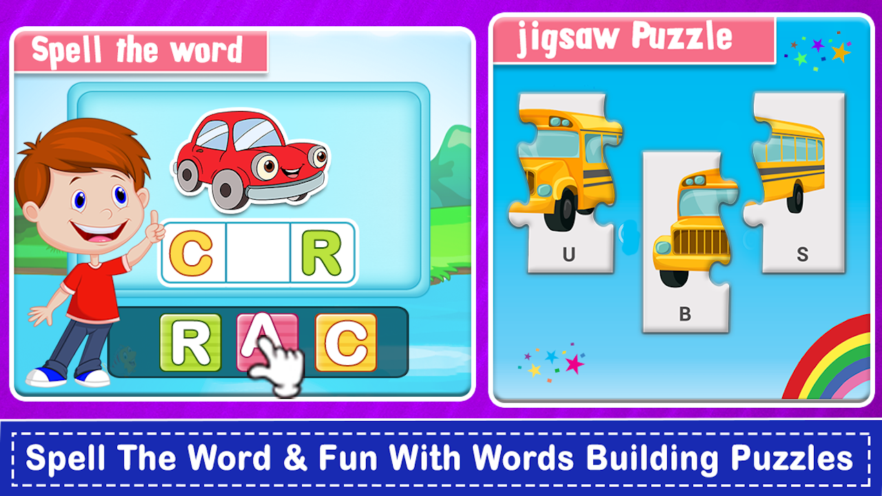 Kindergarten Kids Learning - 100 Educational Games:Amazon.com:Appstore ...