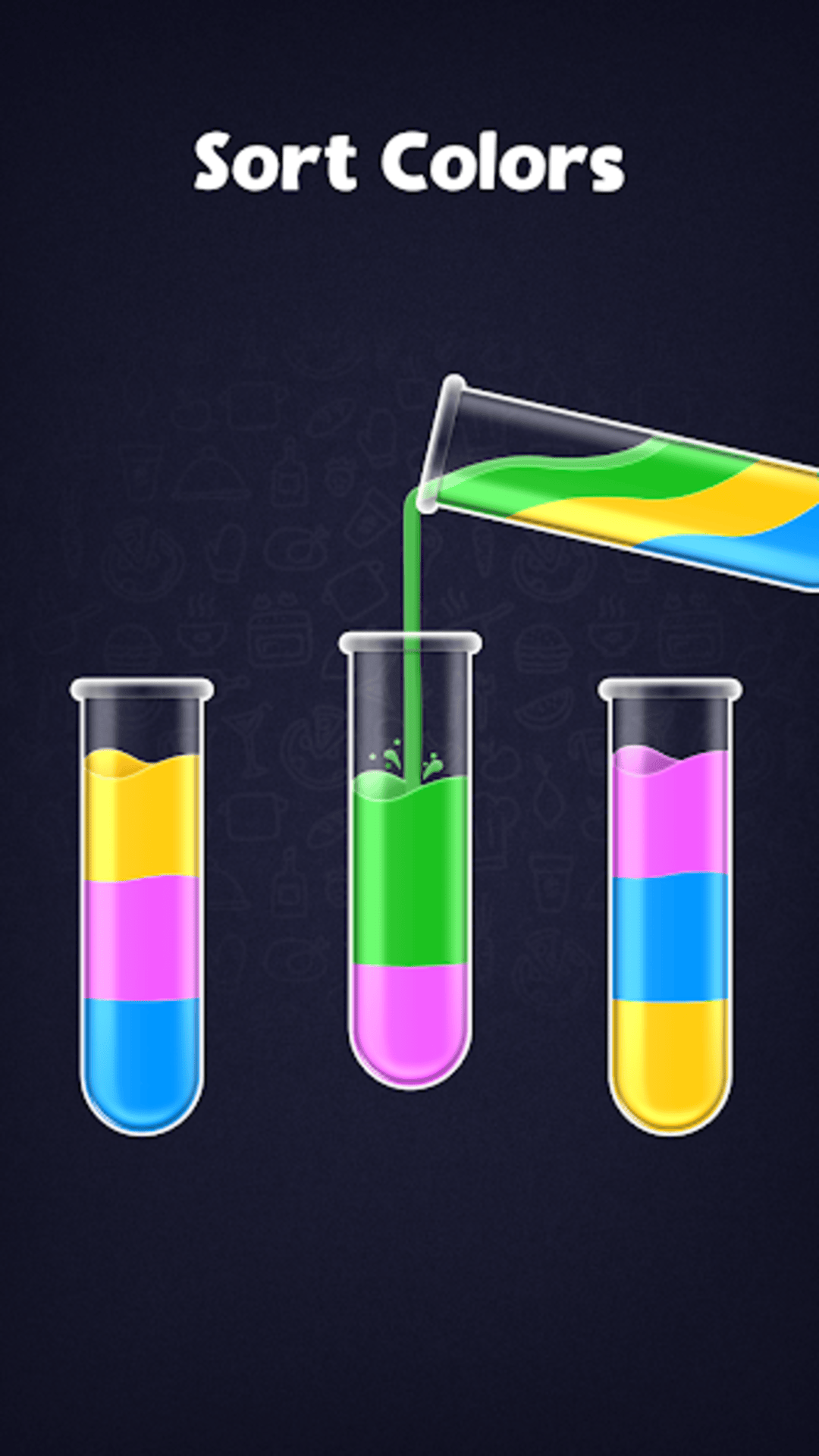 Water Sort Puzzle: Sort Color Water Match Game: Juicy Sorting Games ...