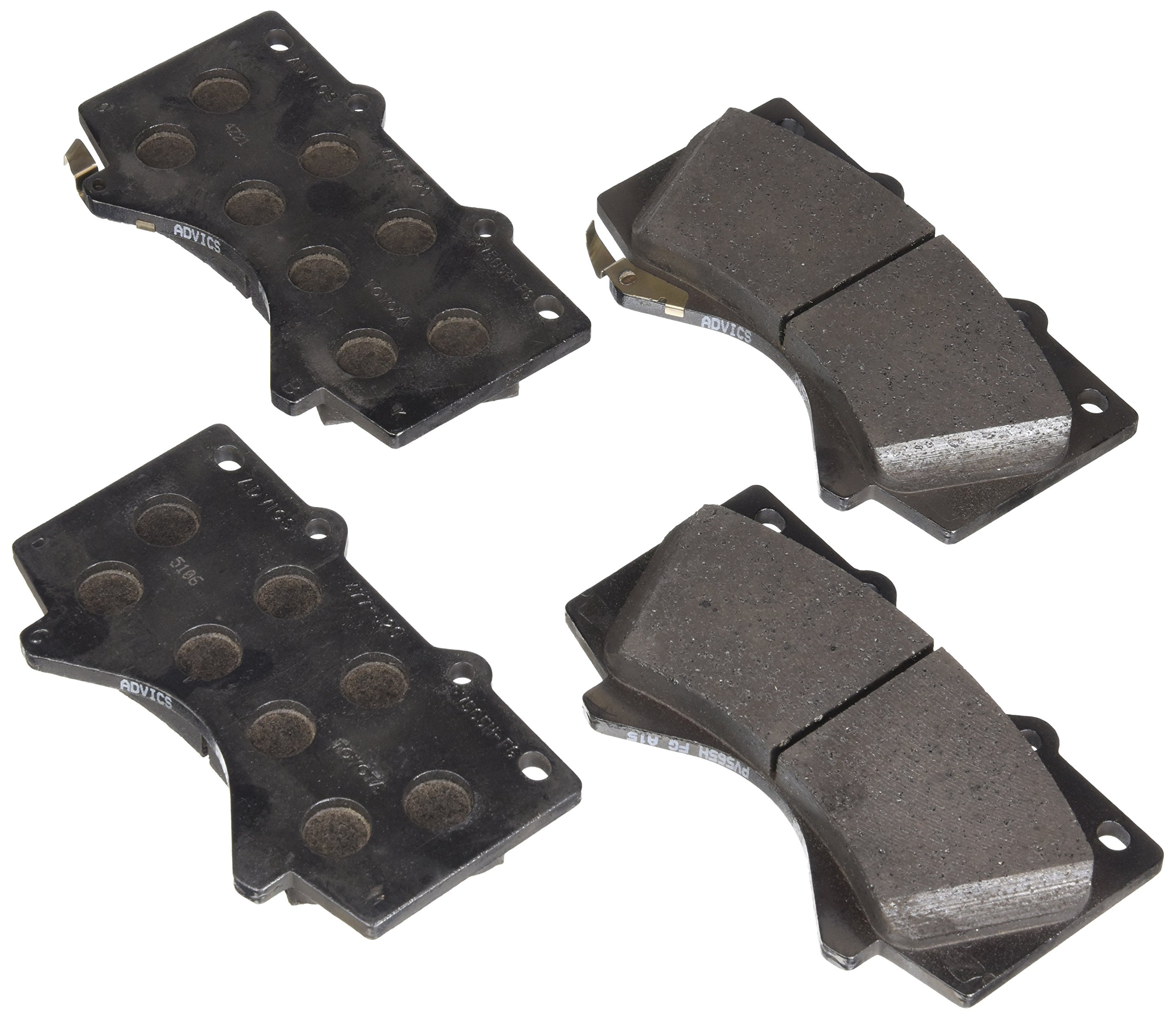 Amazon.com: Toyota Genuine Parts - Pad Kit, Disc Brake (04465-0C020 ...