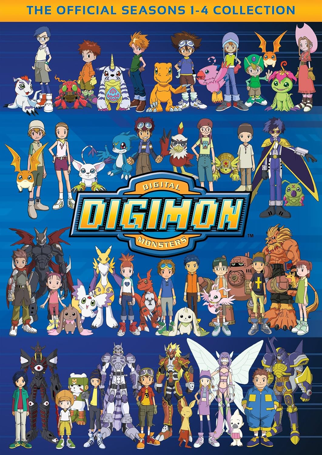 CINEDIGM Complete Digimon Collection - Seasons 1-4 DVD Box Set