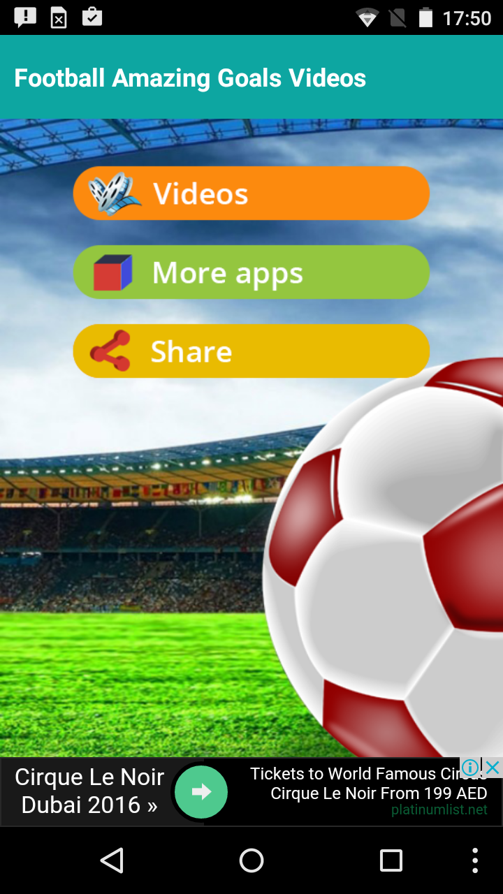 Football Amazing Goals Videos - App on Amazon Appstore