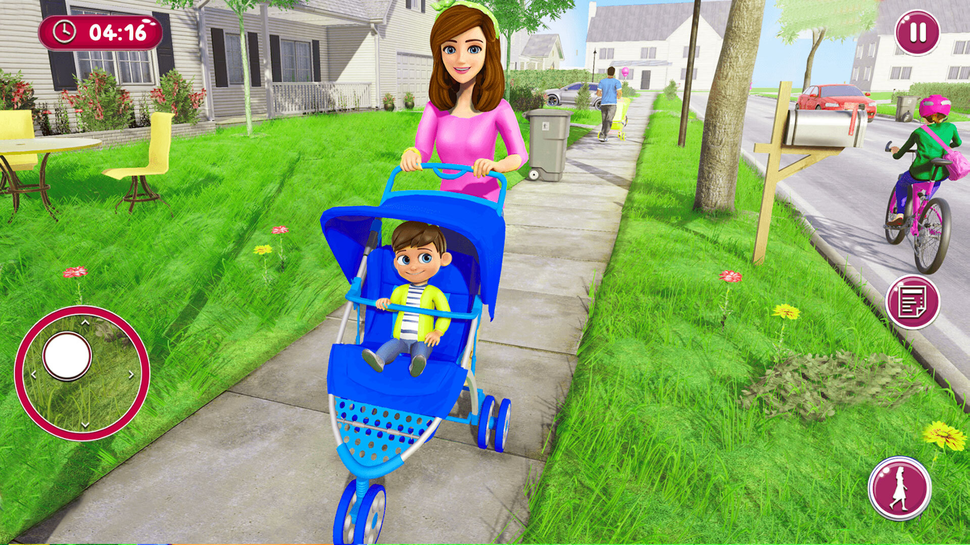 Twins Baby Simulator Virtual Mother Happy Family Games Daddy Care - App ...