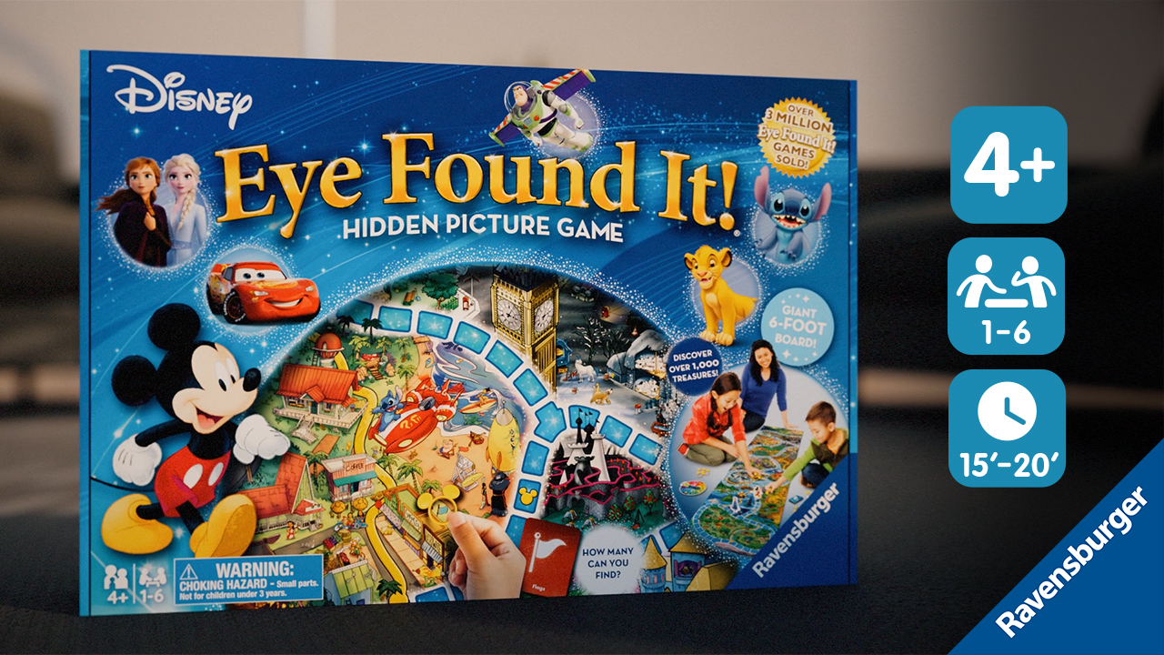 Watch Disney Eye Found It& Board Game on Amazon Live