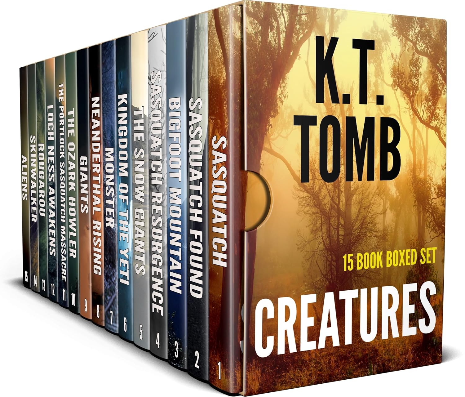 Amazon.com: Creatures: Books 1-15: Monster Hunt Thrillers eBook : Tomb ...