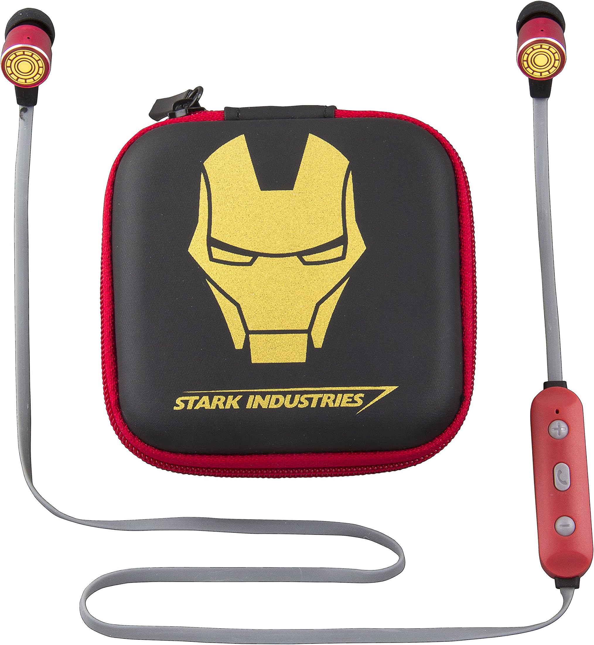 Amazon.com: eKids Avengers Iron Man Bluetooth Wireless Earbuds and ...