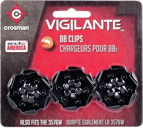 Crosman 3 x Vigilante & 357 6 Shot 4.5mm Steel BB Magazine Vigilante ...