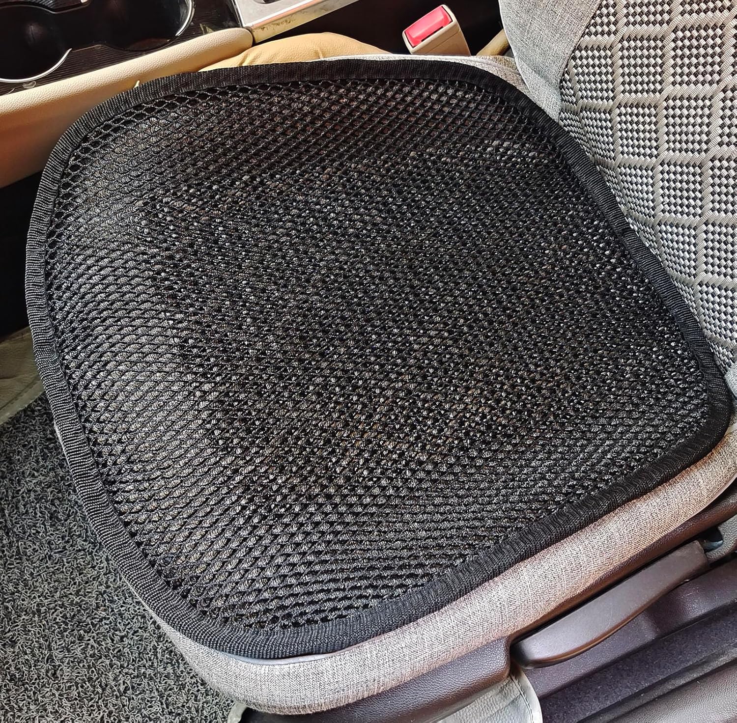 Amazon.com: Summer Cool 3D Air Mesh Breathable Car Seat Cushion Pad ...