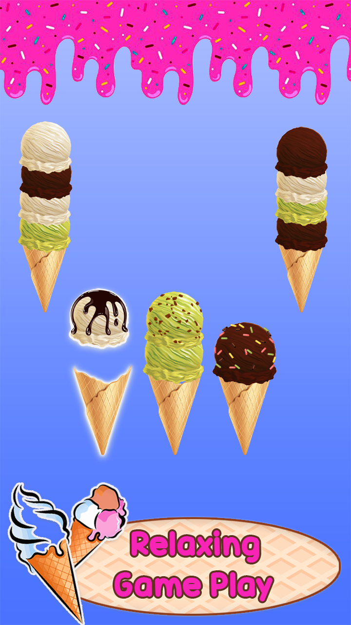 Ice Cream Sort Puzzle - Scoop Color Stackpuz:Amazon.com:Appstore for ...