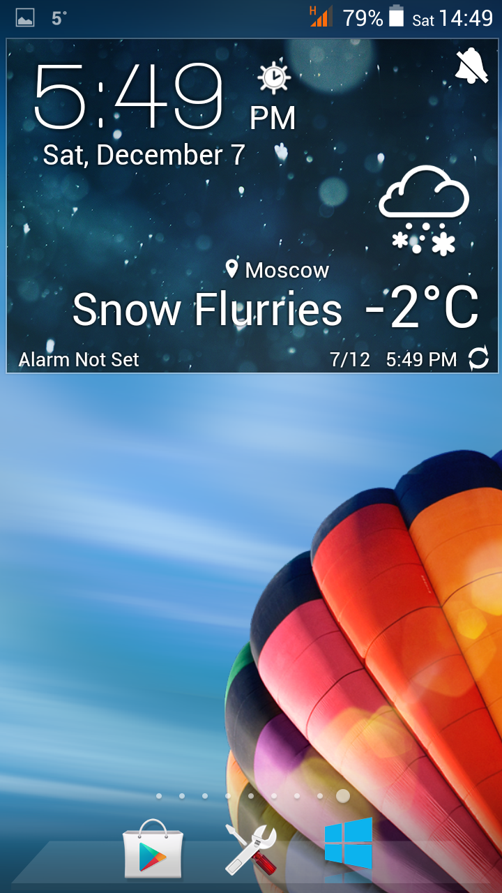 (Free) X1 Weather Widgets - App on Amazon Appstore