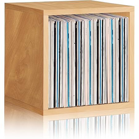 Way Basics Extra Large Stackable LP Album Shelf Vinyl Record Storage ...