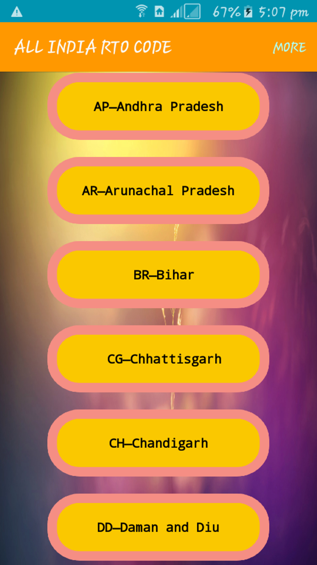 All India Rto Code - App on Amazon Appstore