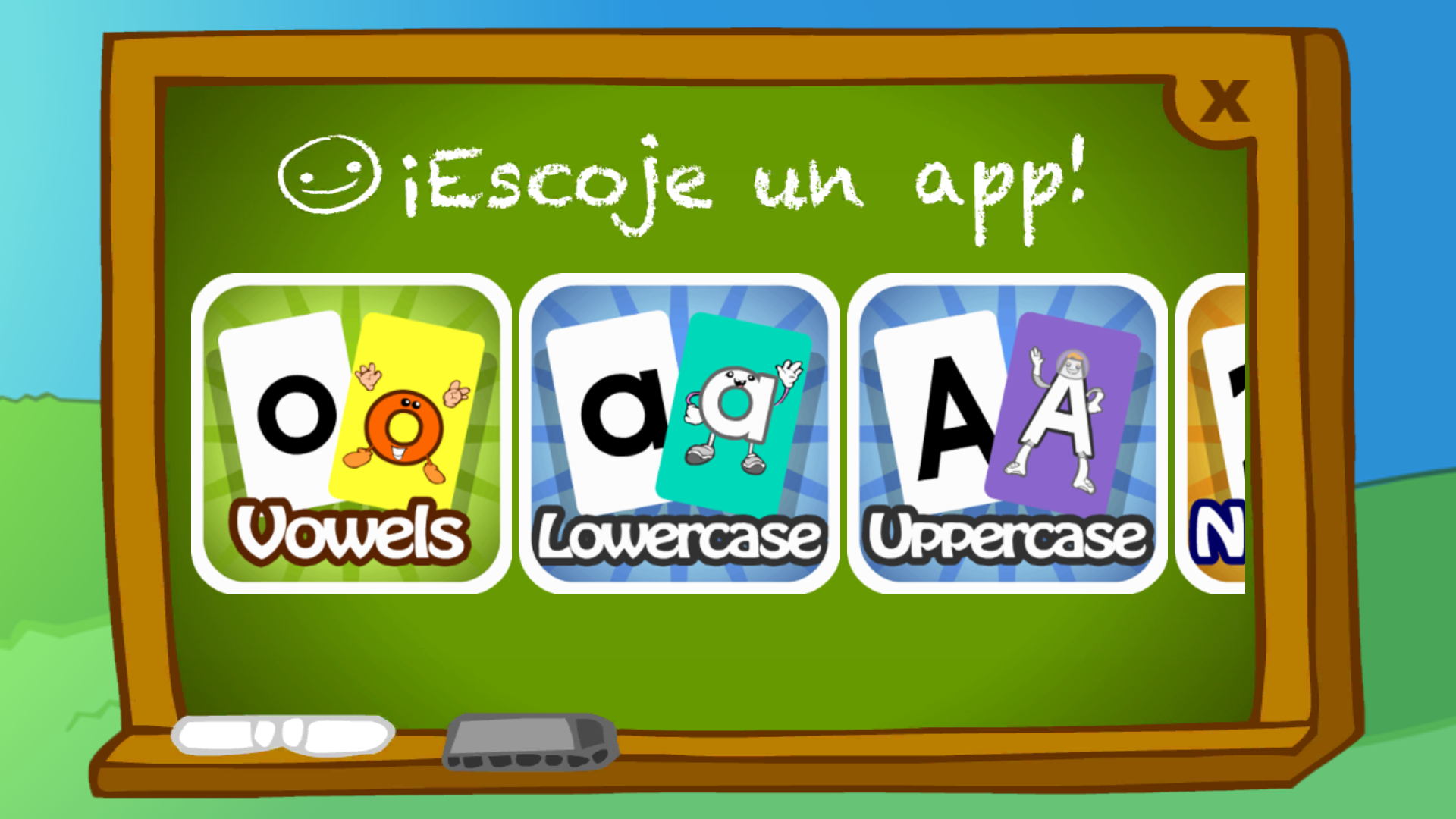 Meet the Letters Flashcards (Spanish) - App on Amazon Appstore