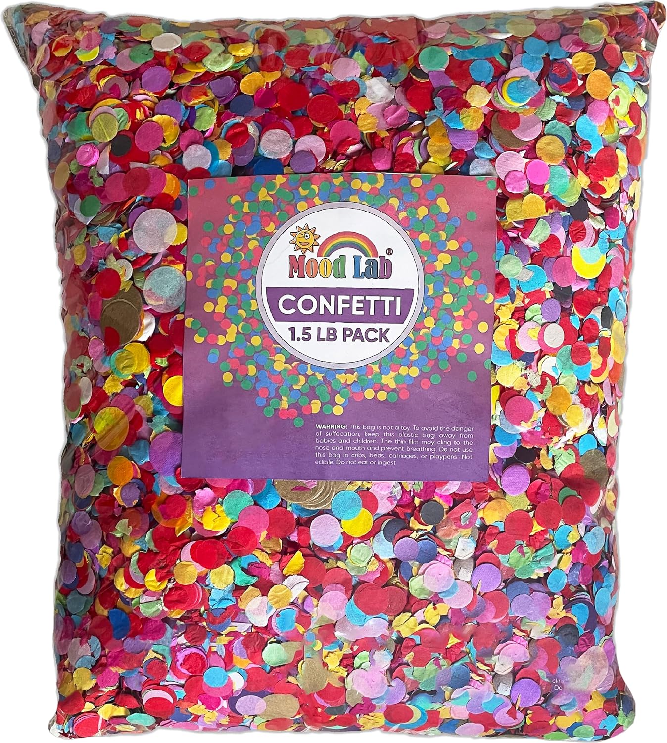 Amazon.com: Multicolor Confetti - Mexican Colorful Party Confetti - 1.5 ...