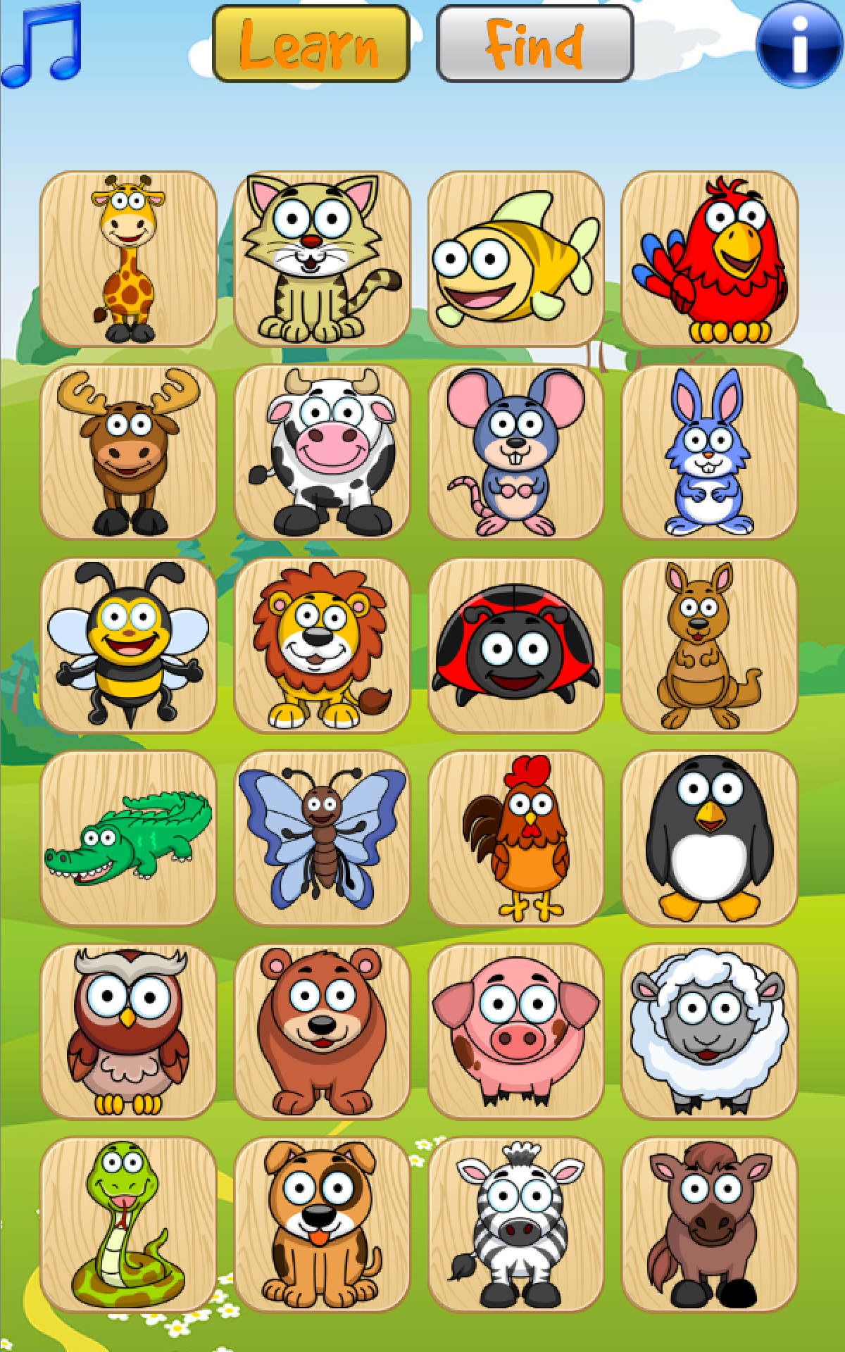 Toddler Animal Learn:Amazon.de:Appstore for Android