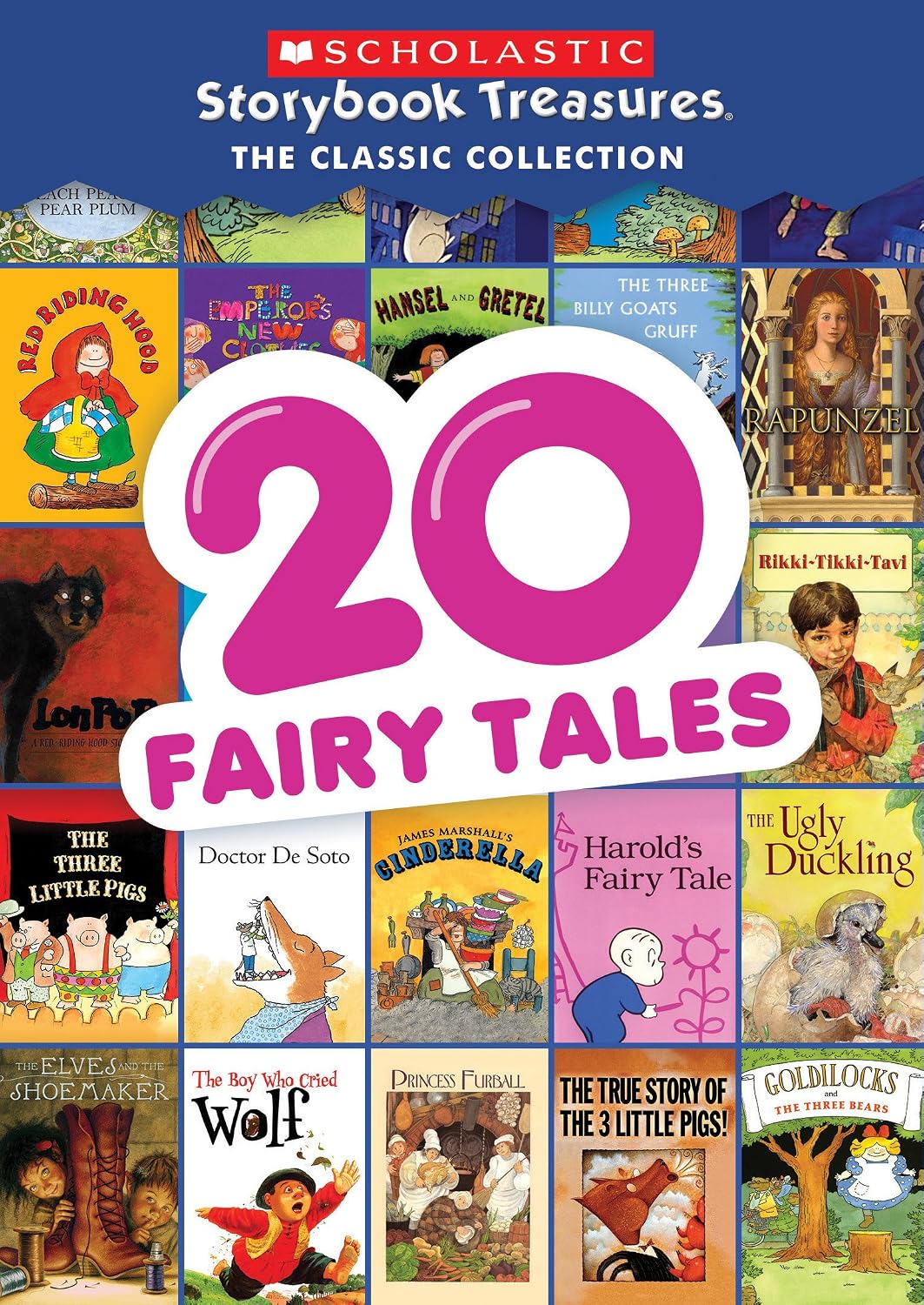 20 Fairy Tales: Scholastic Storybook Treasures: Classic Collection ...