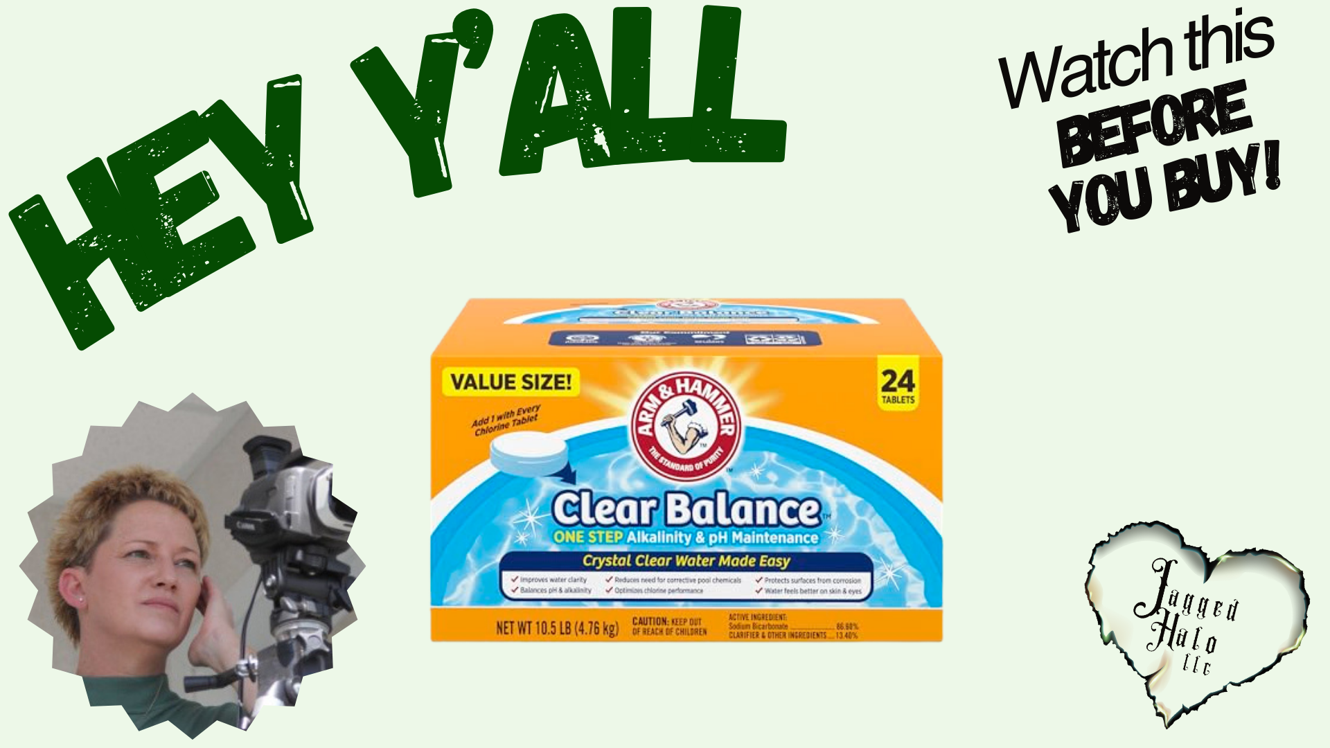 Watch Honest Review of Arm & Hammer Clear Balance for Pools on Amazon Live
