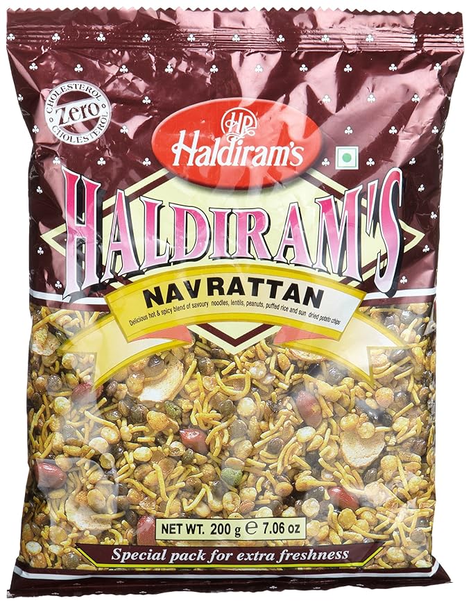 Haldirams Namkeen - Navrattan, 200 g : Amazon.in: Grocery & Gourmet Foods