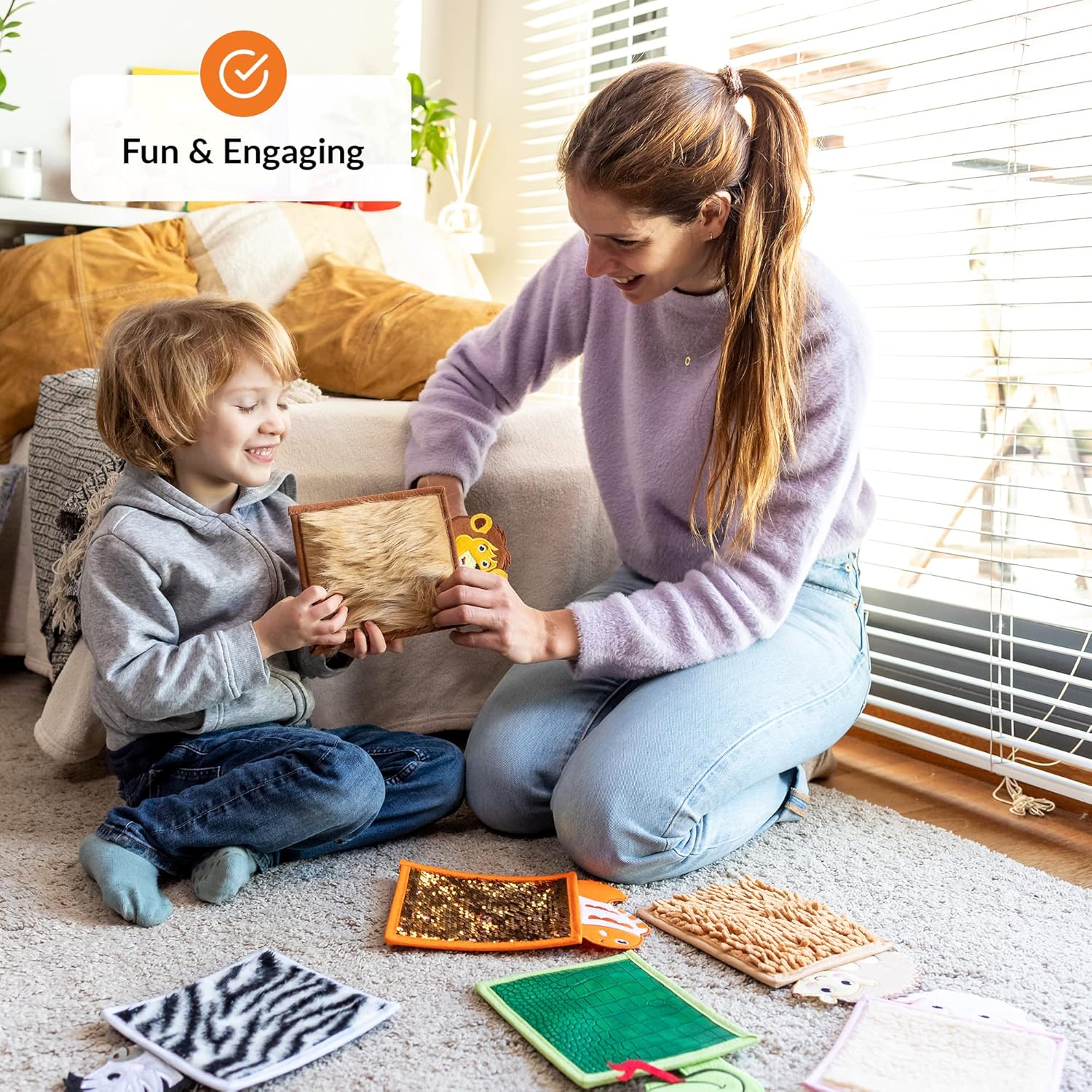 Alfombrillas sensoriales para niños autistas Azulejos sensoriales para ...