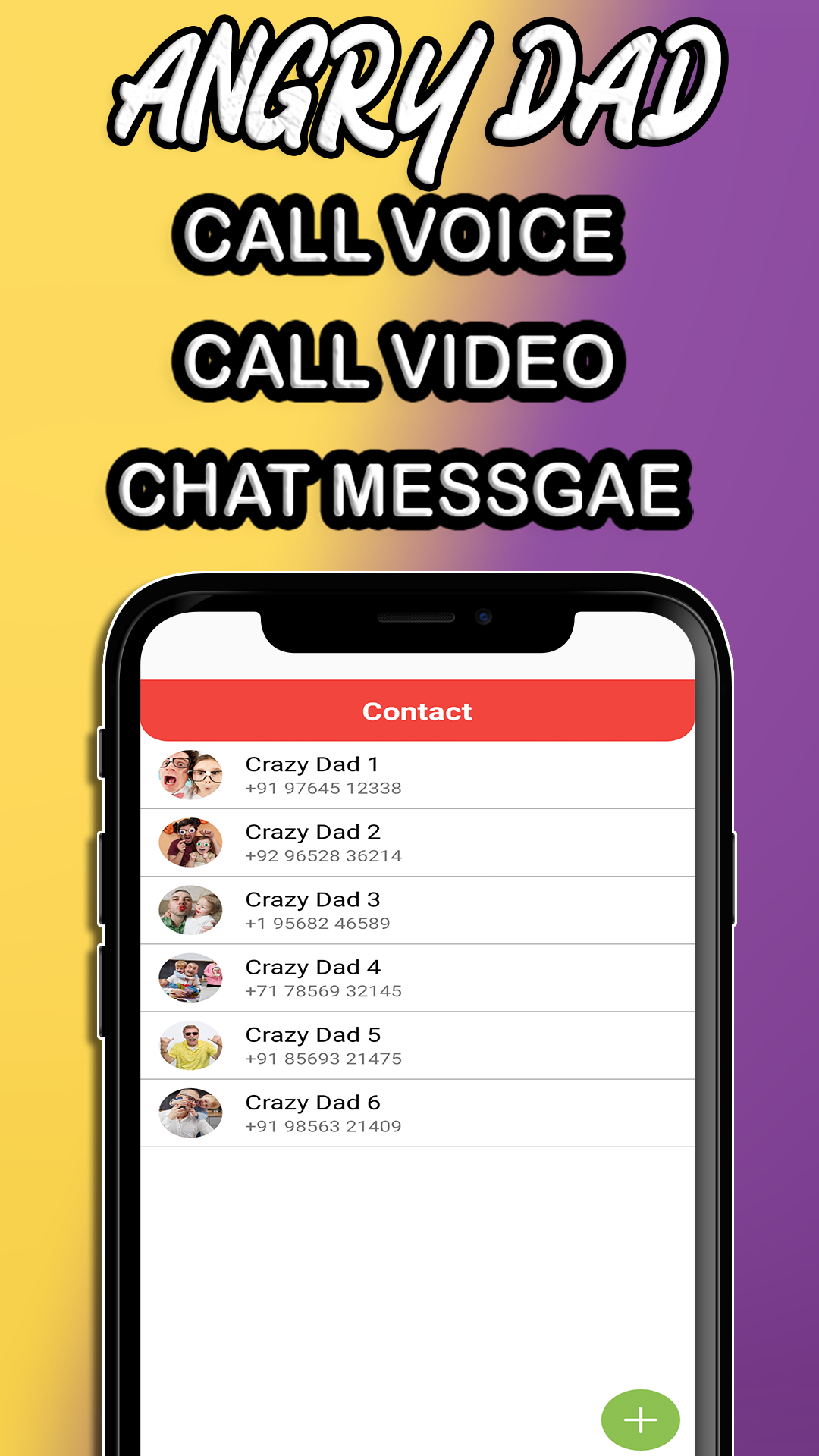 Fake call Angry Dad - Voice Calls & Video prank Chat Simulation - Angry ...